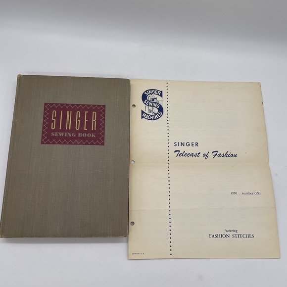 Singer | Accents | Vintage 949 Singer Sewing Book Hardcover Mary Brooks ...